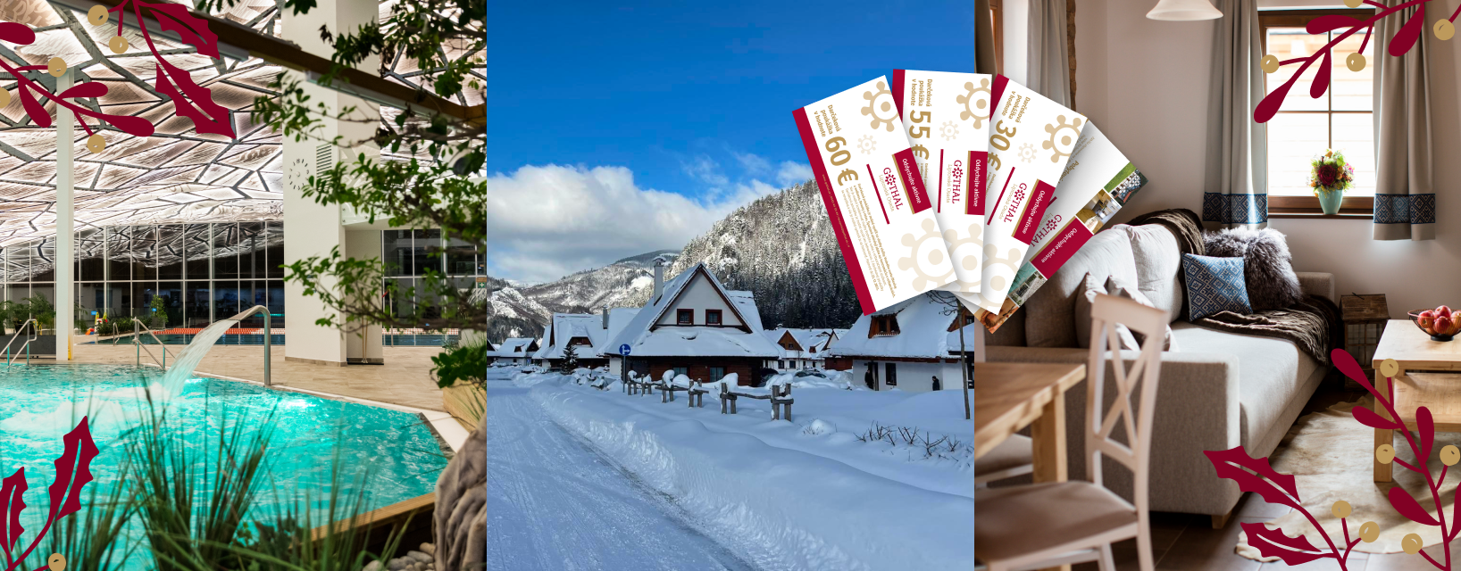 Gothal Liptovská Osada | Ubytovanie a vodný svet na Liptove